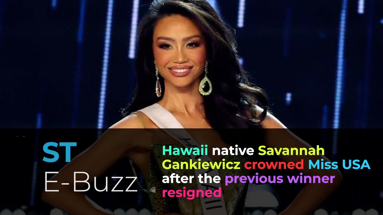 Hawaii native Savannah Gankiewicz crowned Miss USA after the previous ...