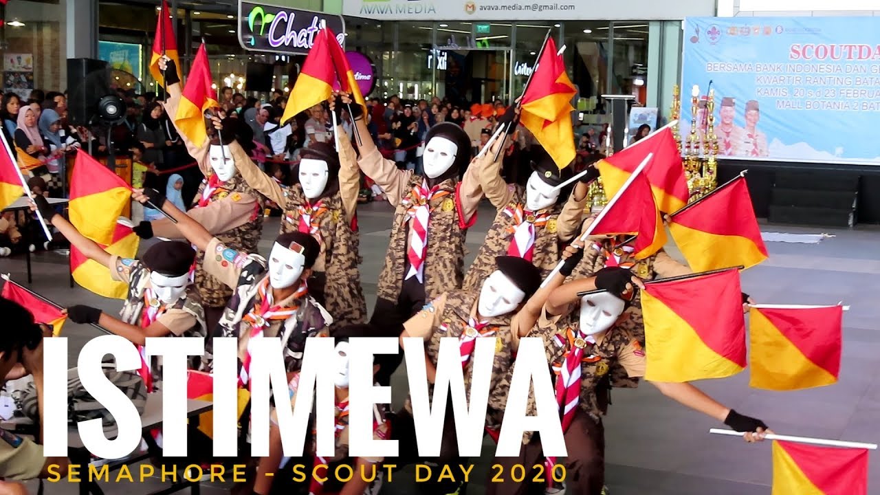 Semaphore Dance Pramuka SMPN 12 Batam Teristimewa Di Acara Scout Day IX ...