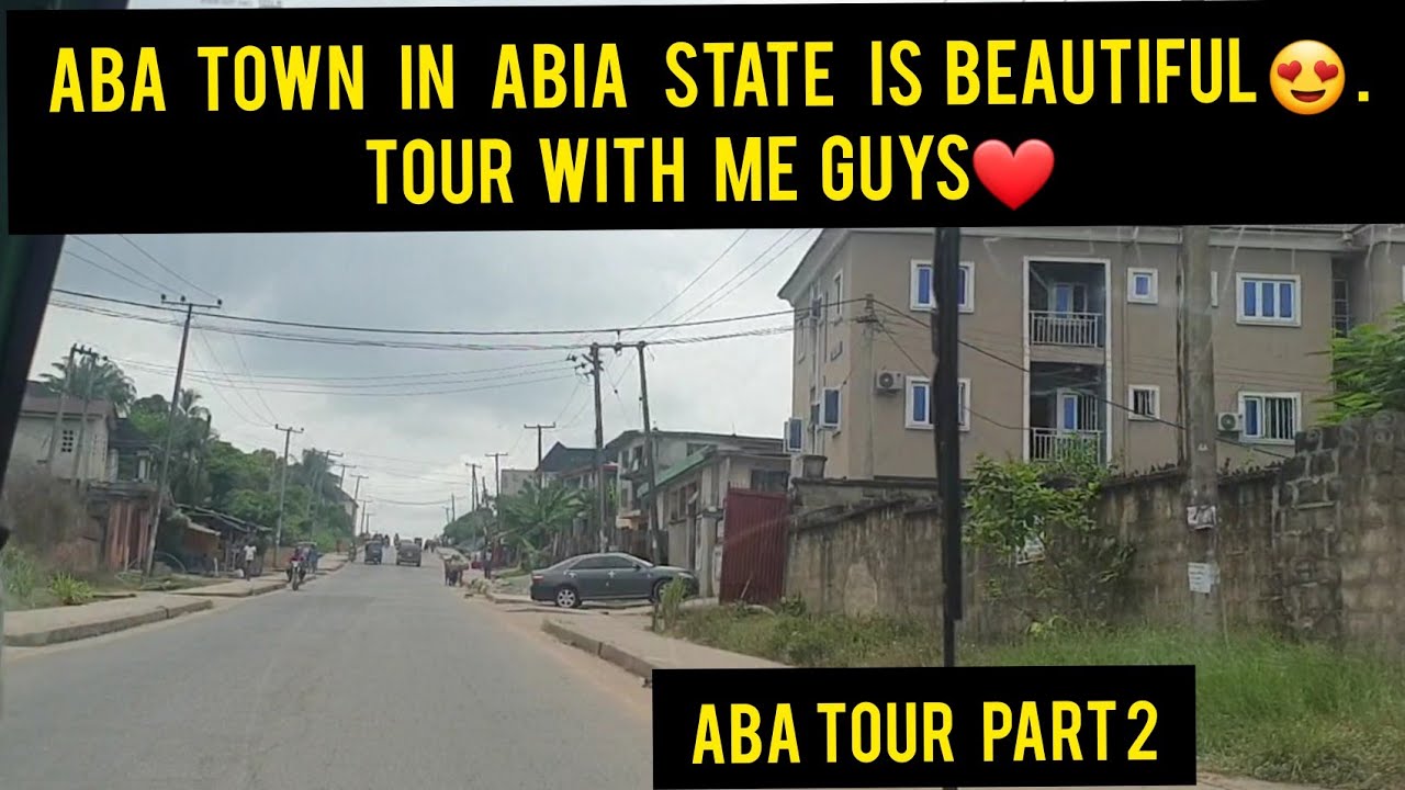 ABA TOWN: Drive me round the Industrial city of Aba in Abia State...# ...