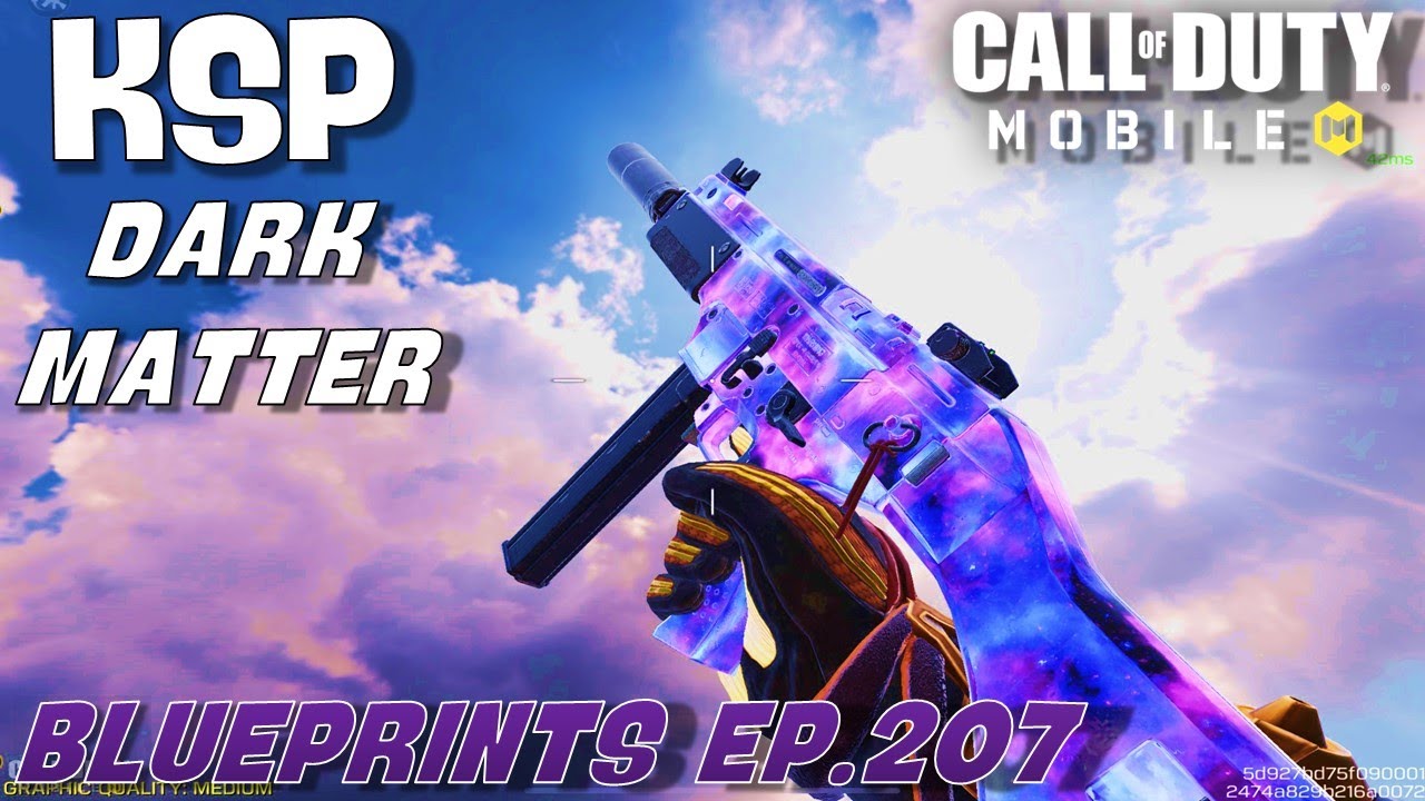 COD Mobile KSP DARK MATTER BUILD - YouTube
