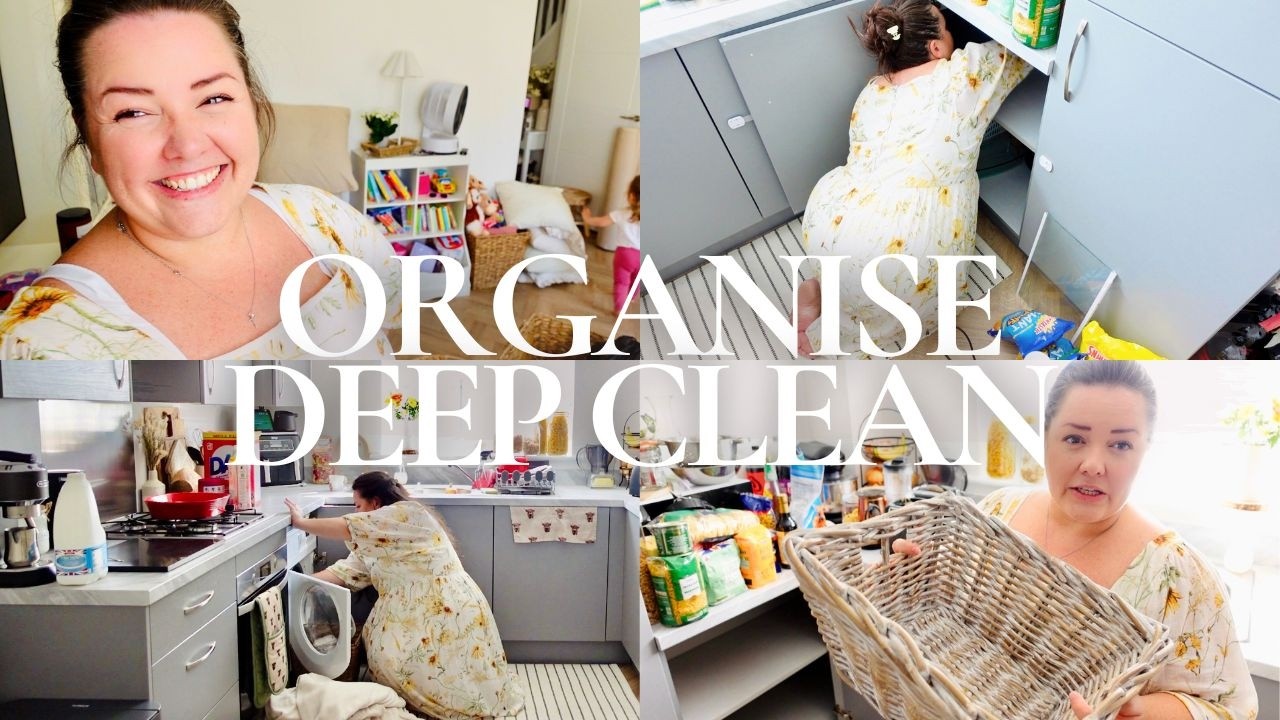 Deep Cleaning the Sofa, Reorganising Kitchen Cabinets & Making our ...