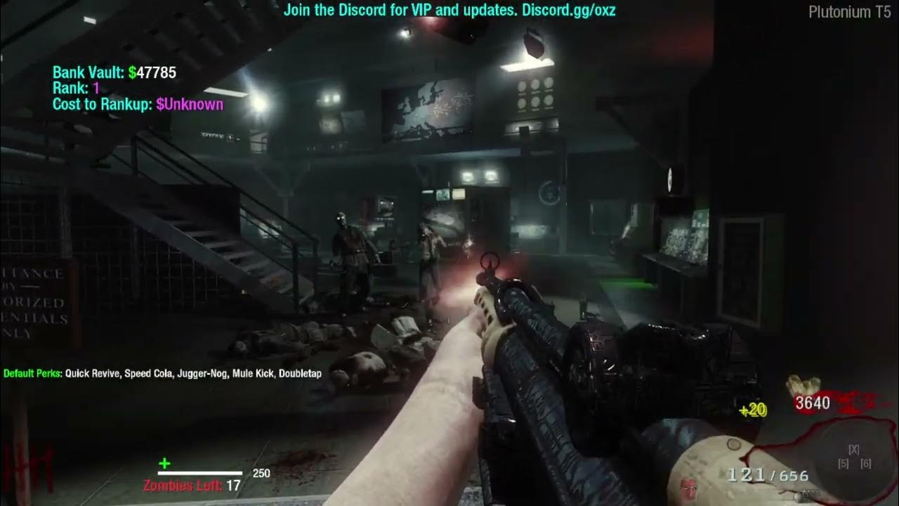 Cod bo1 plutonium zombies no commentary five no commentary gameplay ...