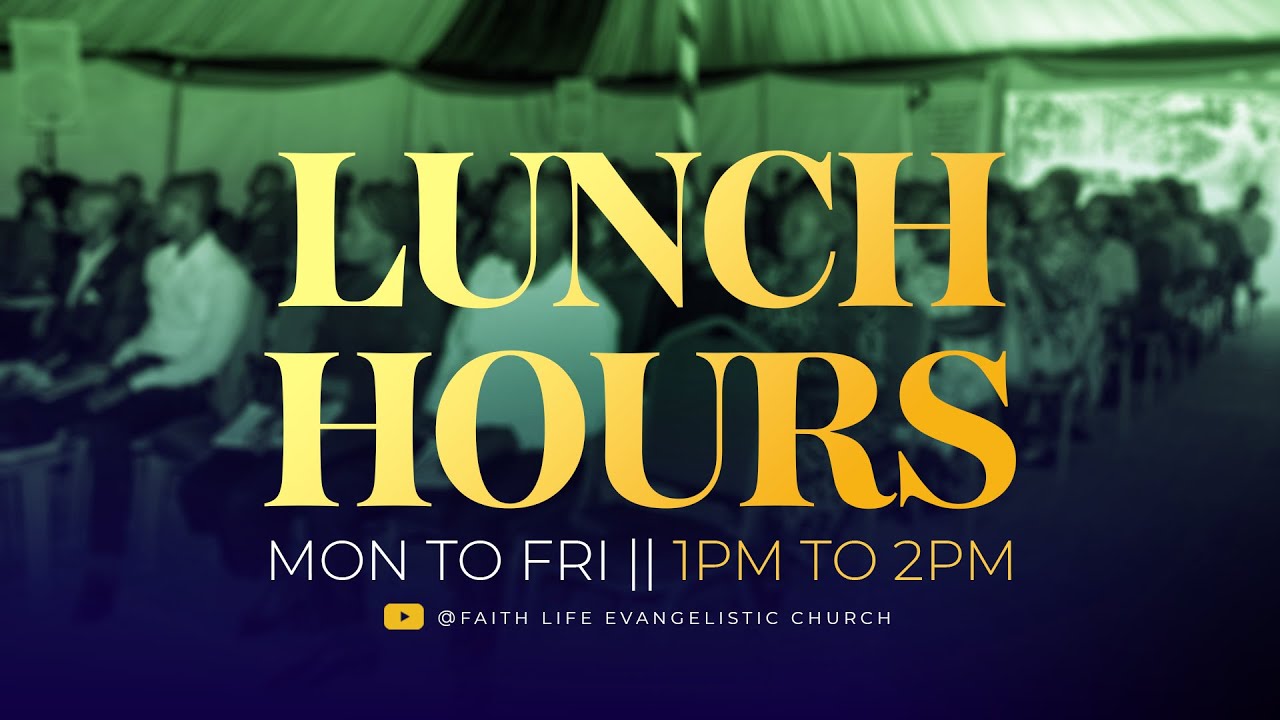 MONDAY LUNCH HOUR PRAYER SERVICE - YouTube