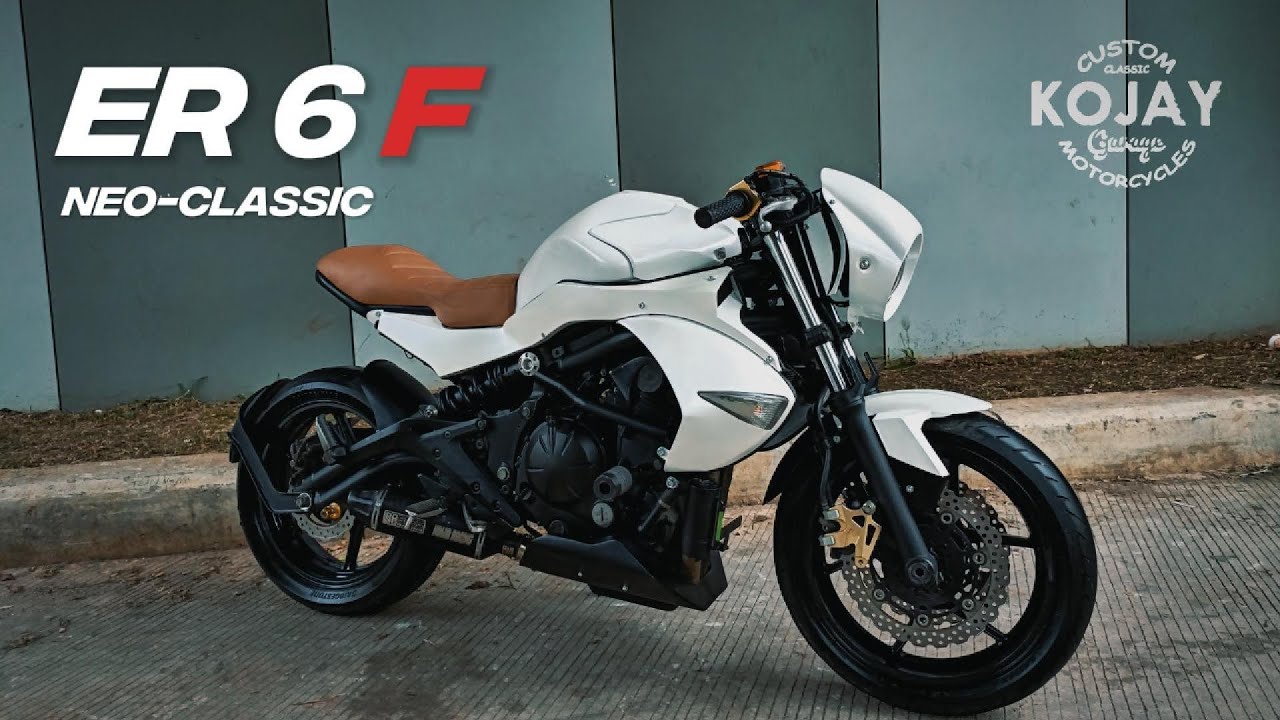KAWASAKI ER6F MENJADI NEO CLASSIC SIMPLE ALA KOJAY GARAGE MOTOR CUSTOM ...