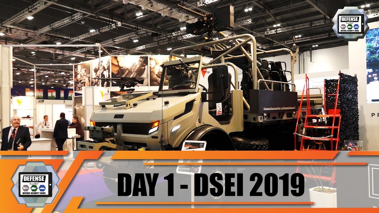 DSEI 2019 International Defense and Security Exhibition London UK Land ...