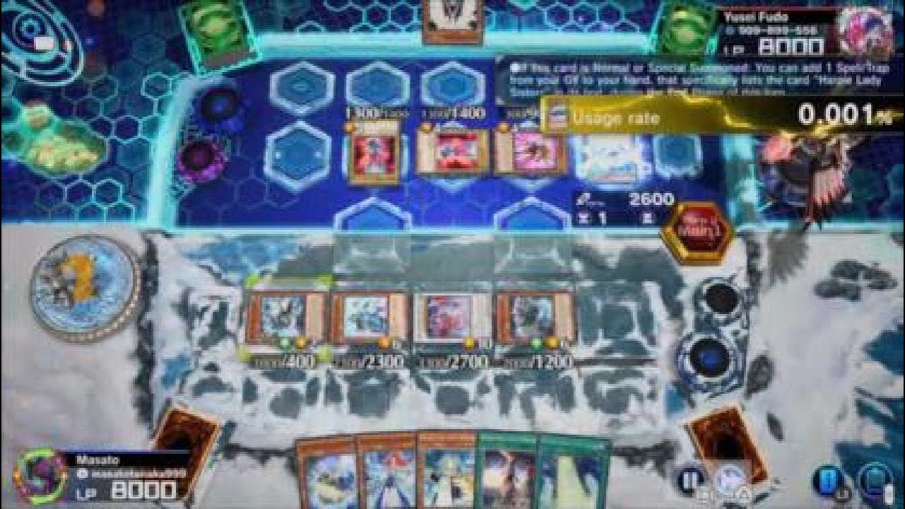 Yugioh master duel(friend duel)Ice barriers vs Harpy ladies - YouTube