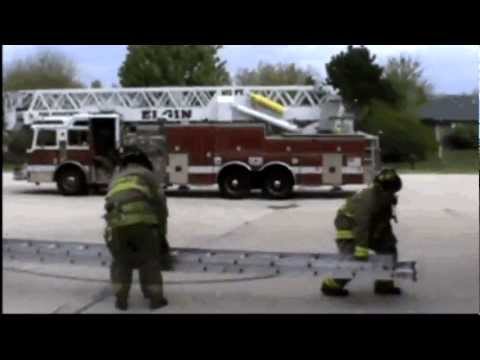 GROUND LADDERS - 3 Person Flat Raise - YouTube