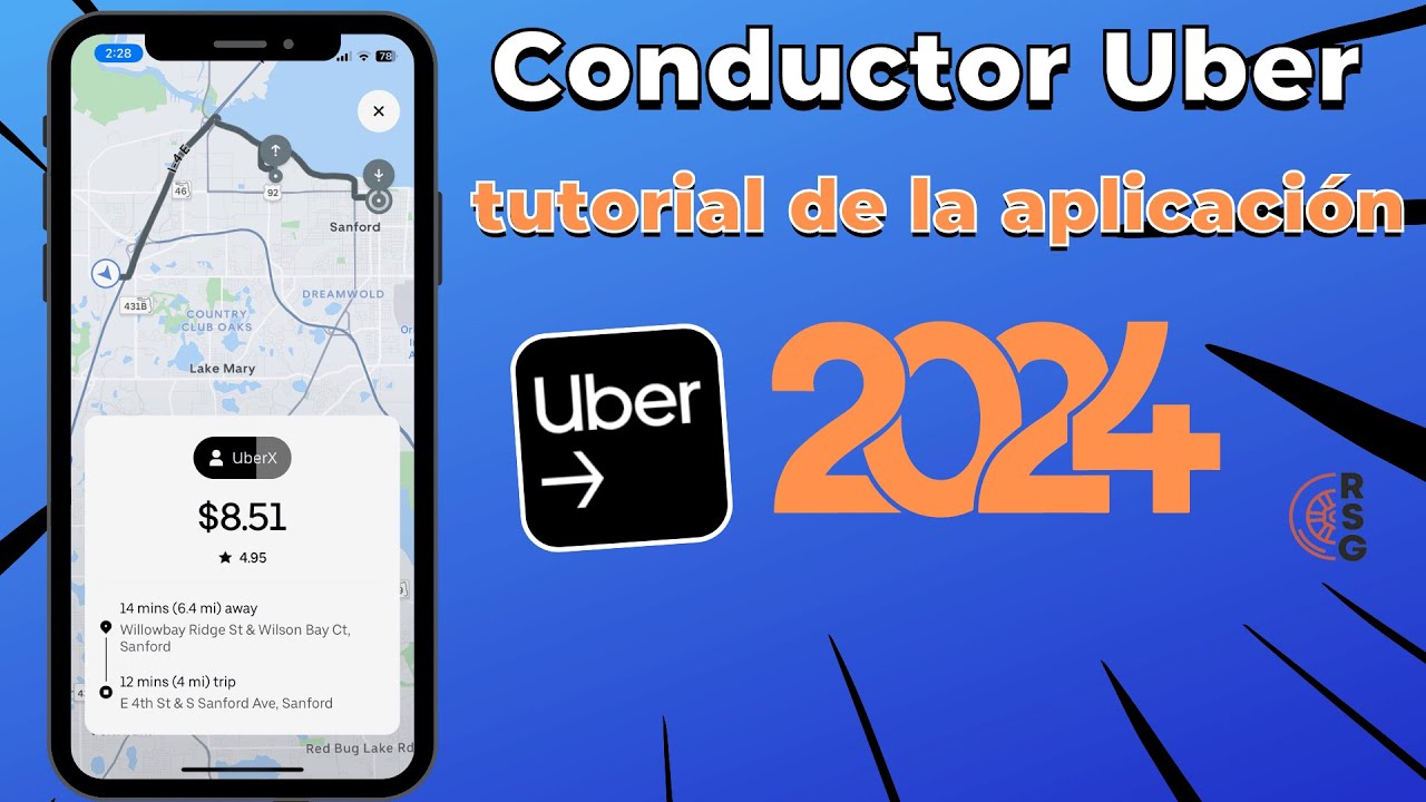 Cómo Utilizar La Aplicación Uber Driver: Capacitación y Tutorial 2024 - YouTube