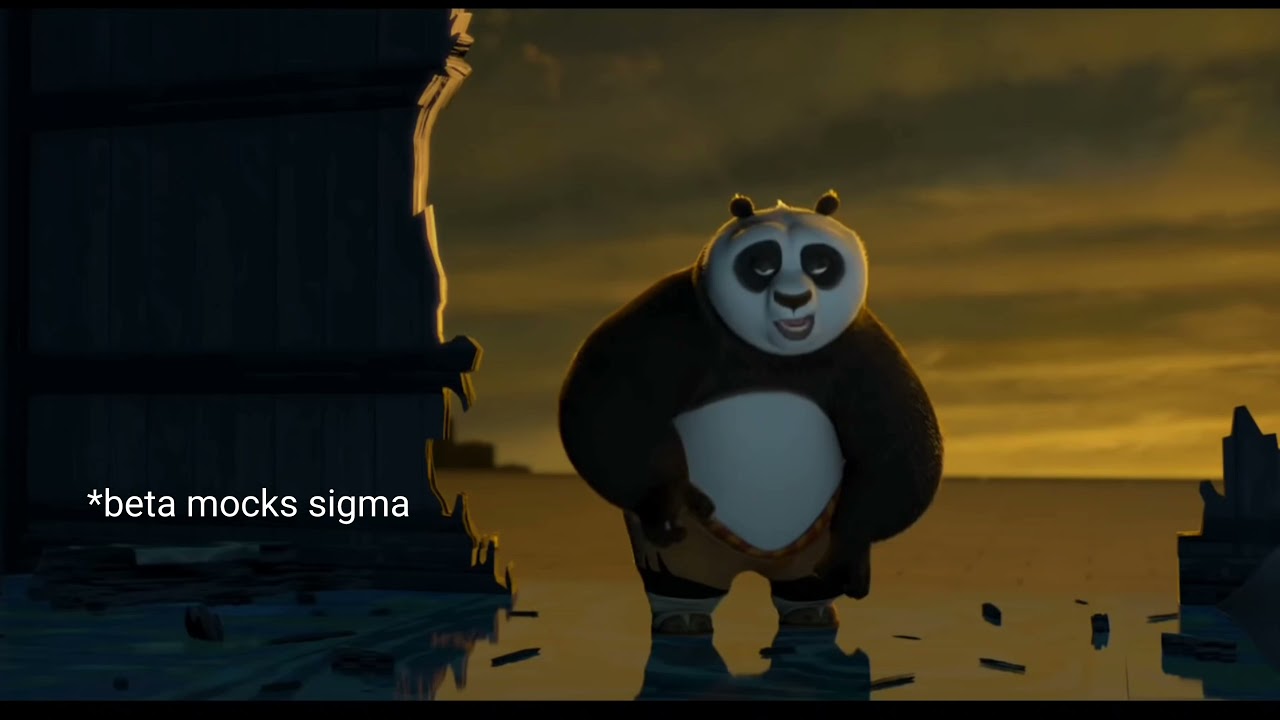 SIGMA MALE GRINDSET KUNG FU PANDA #kungfupanda #dragonwarrior # ...