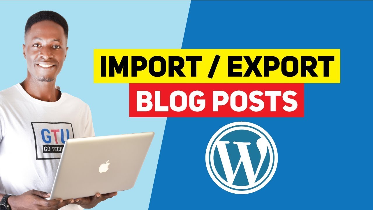 How To Import And Export WordPress Posts With Images 2019 YouTube How To Import And Export WordPress Posts With Images 2019 YouTube