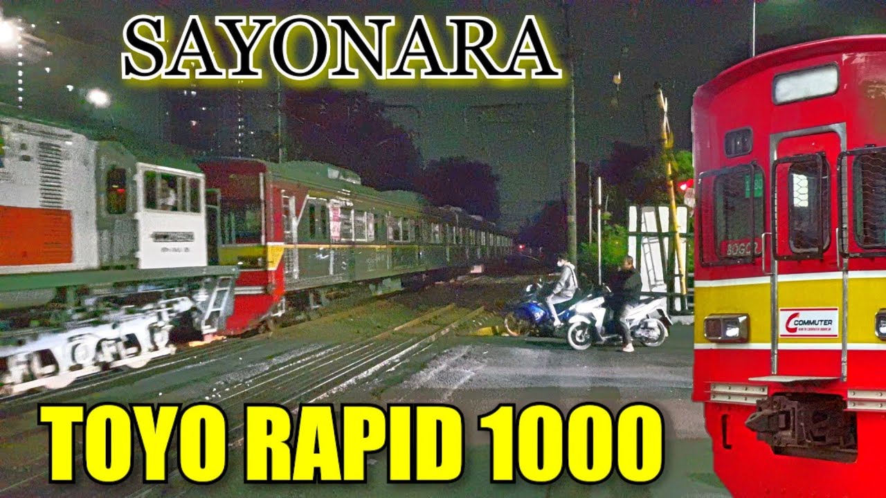 SAYONARA Kereta Rel Listrik TOYO RAPID 1000 Series.. 東葉高速鉄道1000形電車 ...