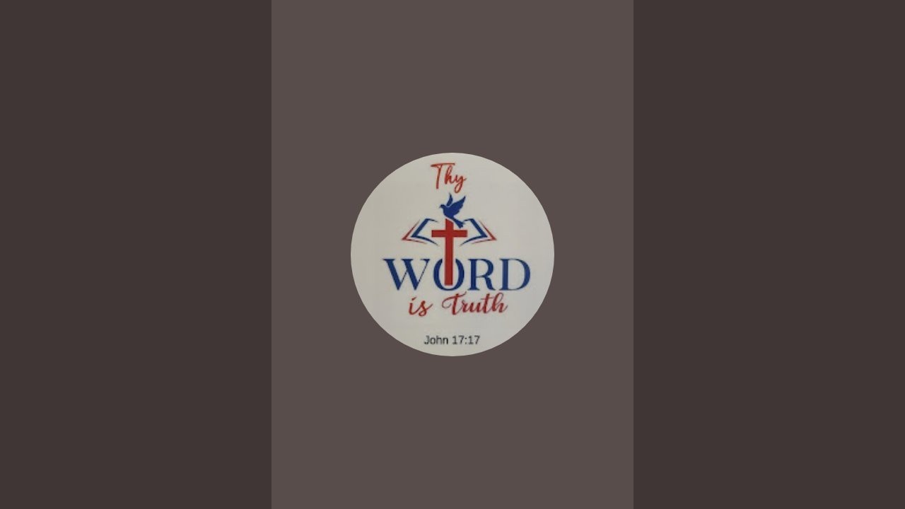 Thy Word is Truth is live! - YouTube