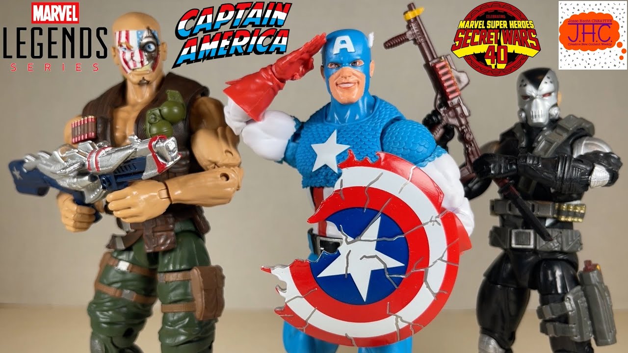 SECRET WARS? Marvel Legends Captain America Nuke Demolition Man Action ...
