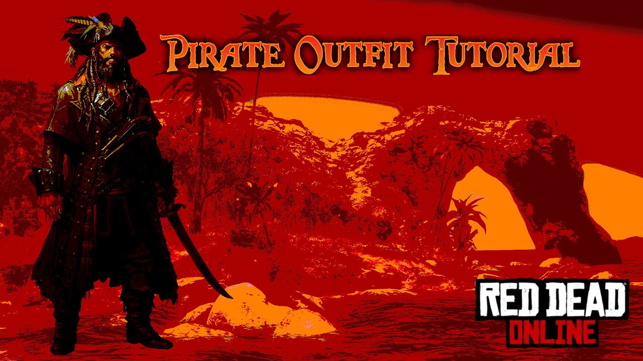 Red Dead Online Pirate Outfit Tutorial 3 - YouTube