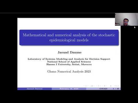 Mathematical and Numerical Analysis of Stochastic Epidemiological Models - YouTube