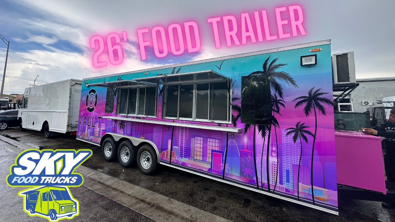 26' food trailer transformation in 4 minutes #timelapse - YouTube