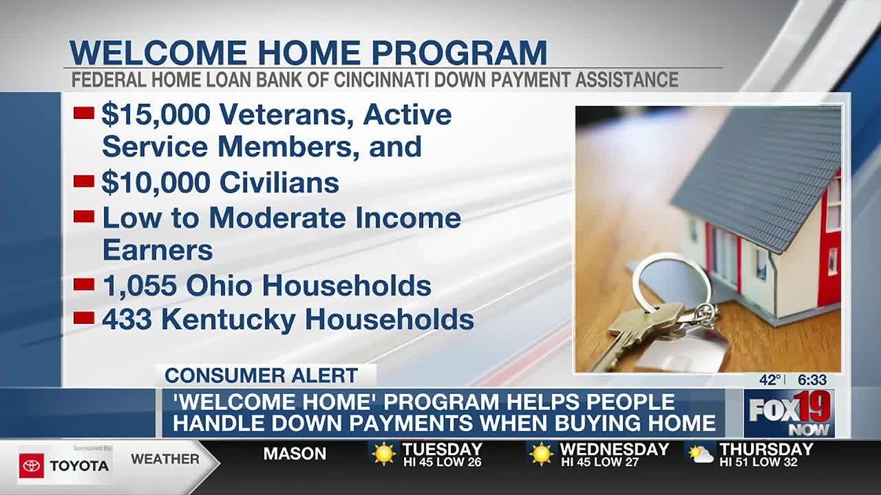 'Welcome Home Program' helping potential homeowners with down payments ...