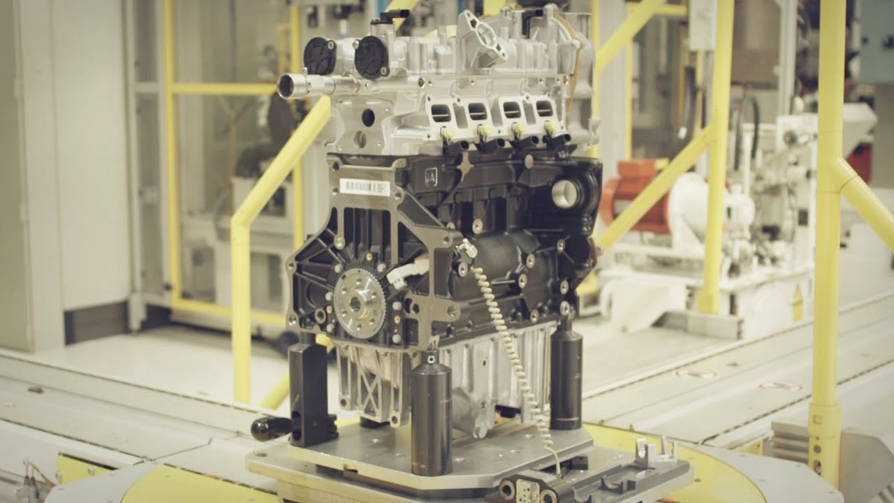 VW Engine Production at Chemnitz Factory - YouTube