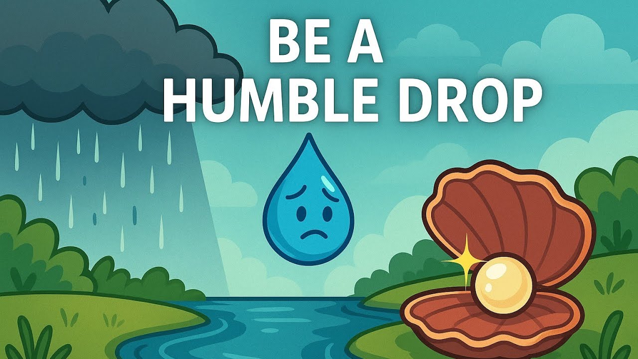 Raindrop to pearl | Moral Story | Hikayat e Saadi R.A - YouTube