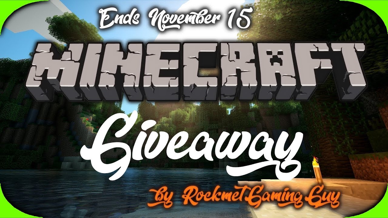 FREE Minecraft Premium Account Gift Card GIVEAWAY!! - YouTube