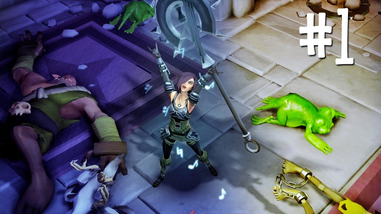 Playing as the Runaway The Mighty Quest For Epic Loot #1 - YouTube