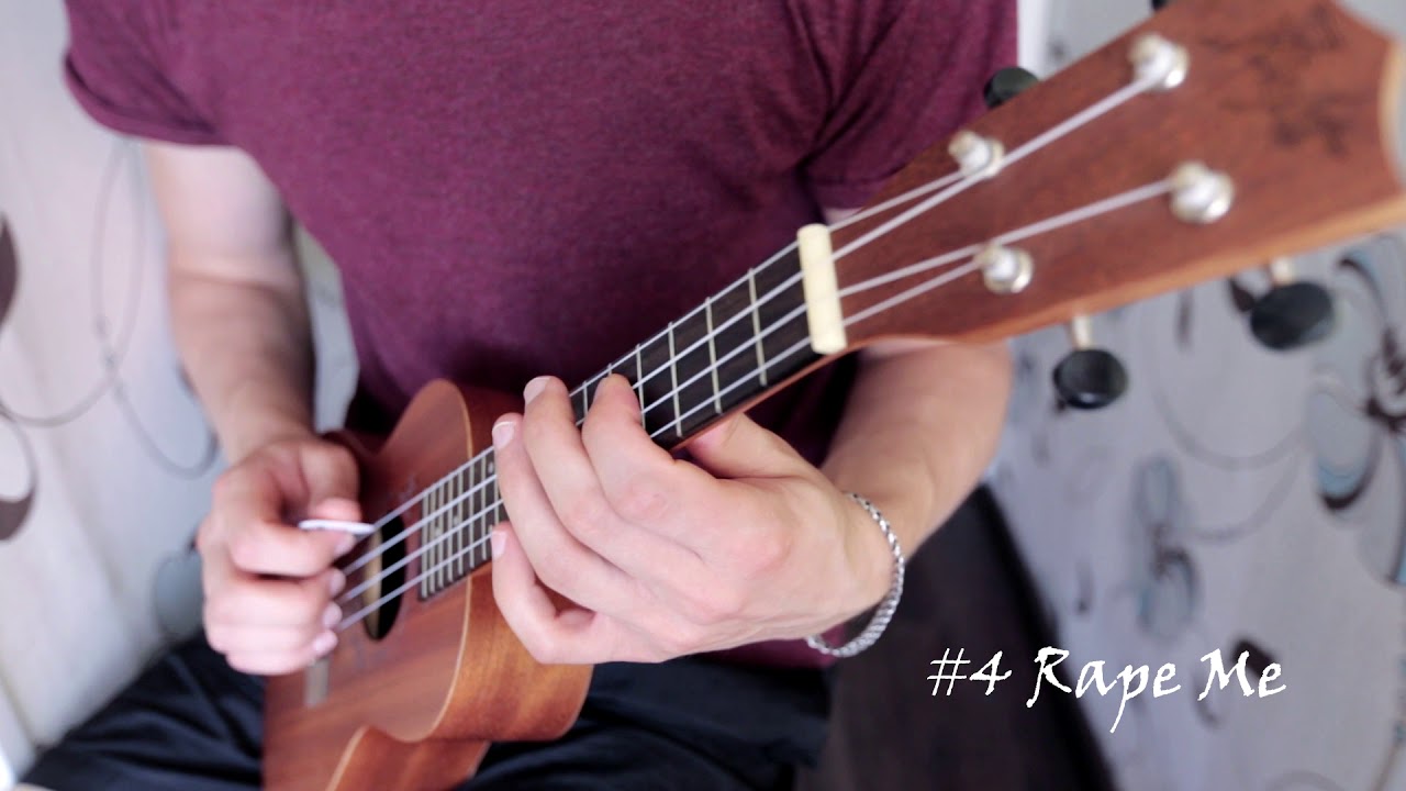 10 Nirvana Riffs on Ukulele - YouTube