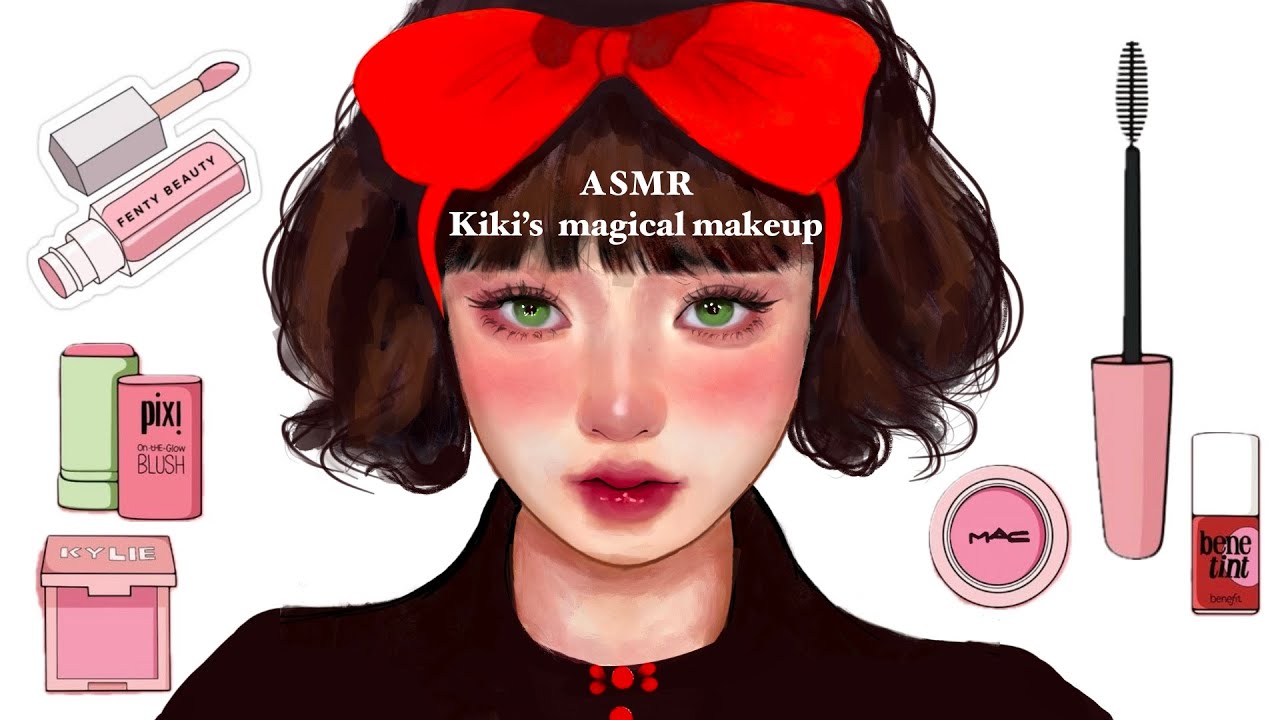 [ASMR] Ghibli Makeup Animation 🌙 | Kiki’s Delivery Service for Sleep ...