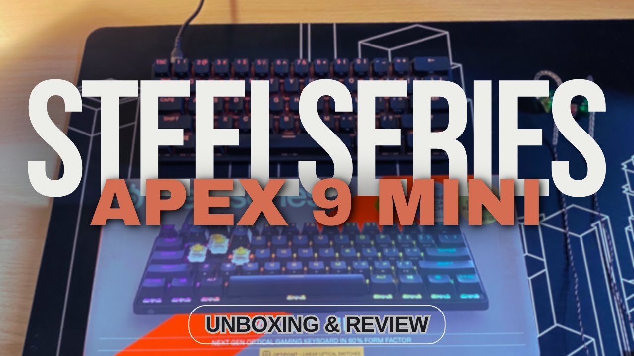 Steelseries Apex 9 Mini (Unboxing and Review) - YouTube