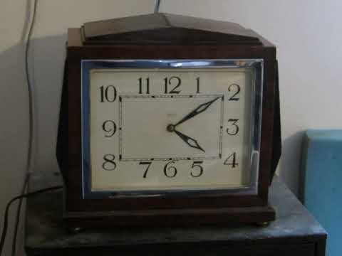 Smith Electric striking clock - YouTube