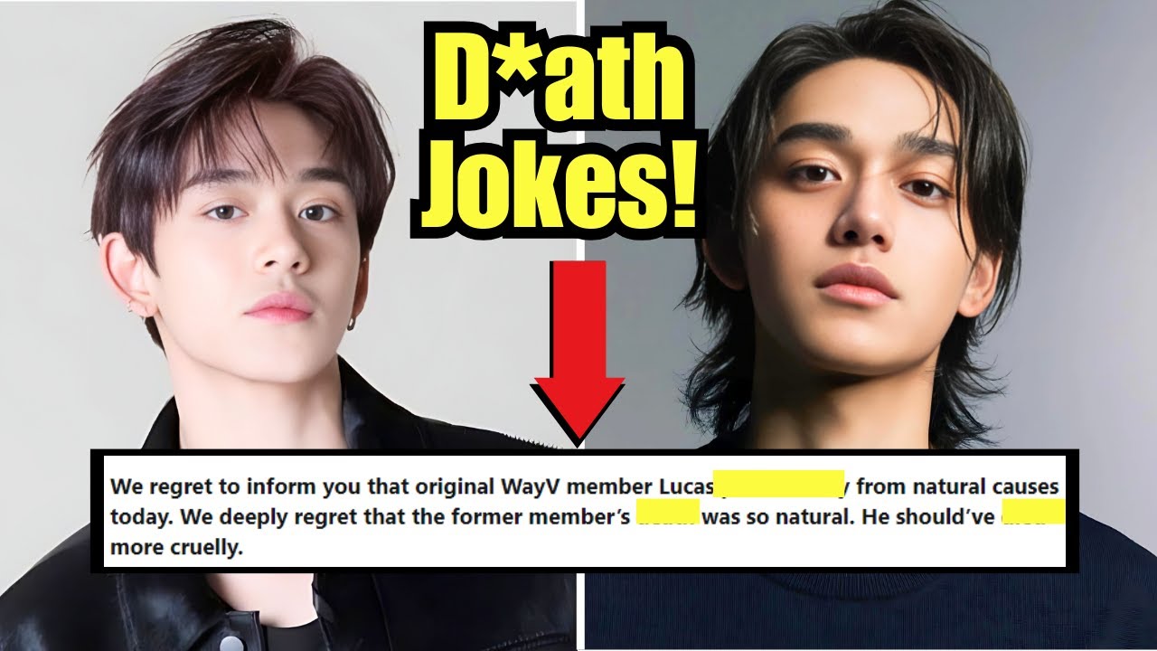 Netizens Disrespectfully Joke About Former NCT Lucas’ “Death” - YouTube