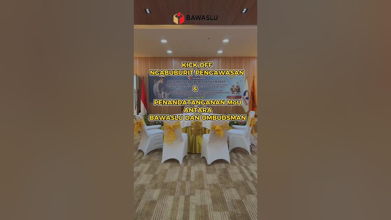 Kick Off Ngabuburit Pengawasan & MoU Bawalu dan Ombudsman - YouTube