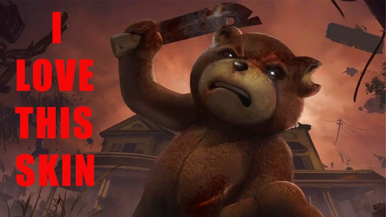 Finally playing the new naughty bear skin on Trapper months later Dead ...