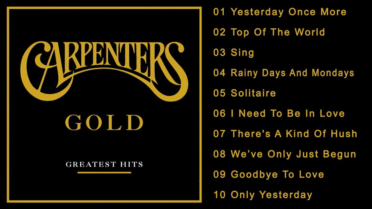 Carpenters Greatest Hits 1 - YouTube