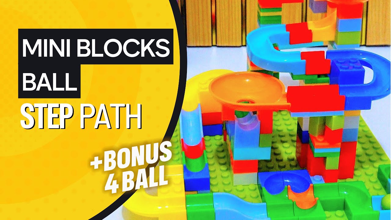 BUILDING BLOCKS. ROLL. REPEAT! | Satisfying Mini Block Ball Run Unboxing & Playtime! - YouTube