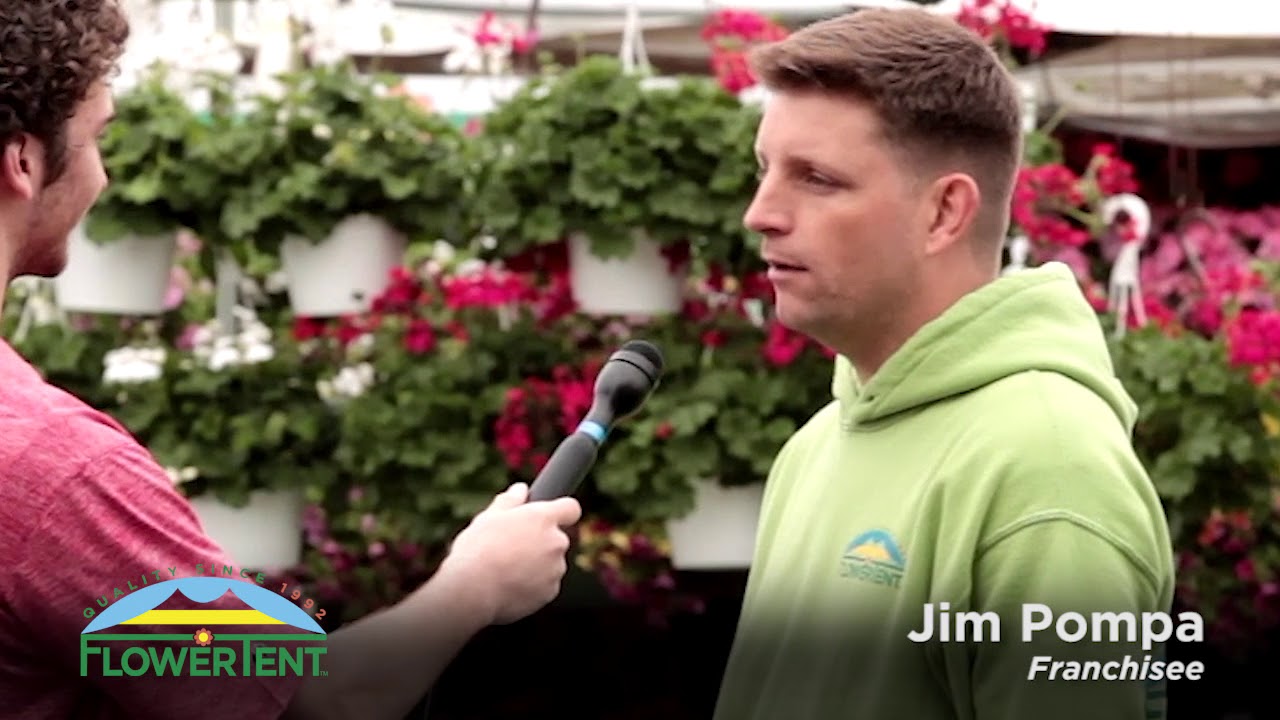 Jim Pompa - Flower Tent Franchisee Testimonial - YouTube