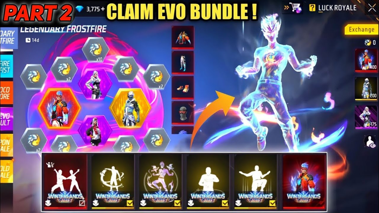 LEGENDARY EVO- BUNDLE EVENT| FREE FIRE NEW EVENT| FF NEW EVENT TODAY ...