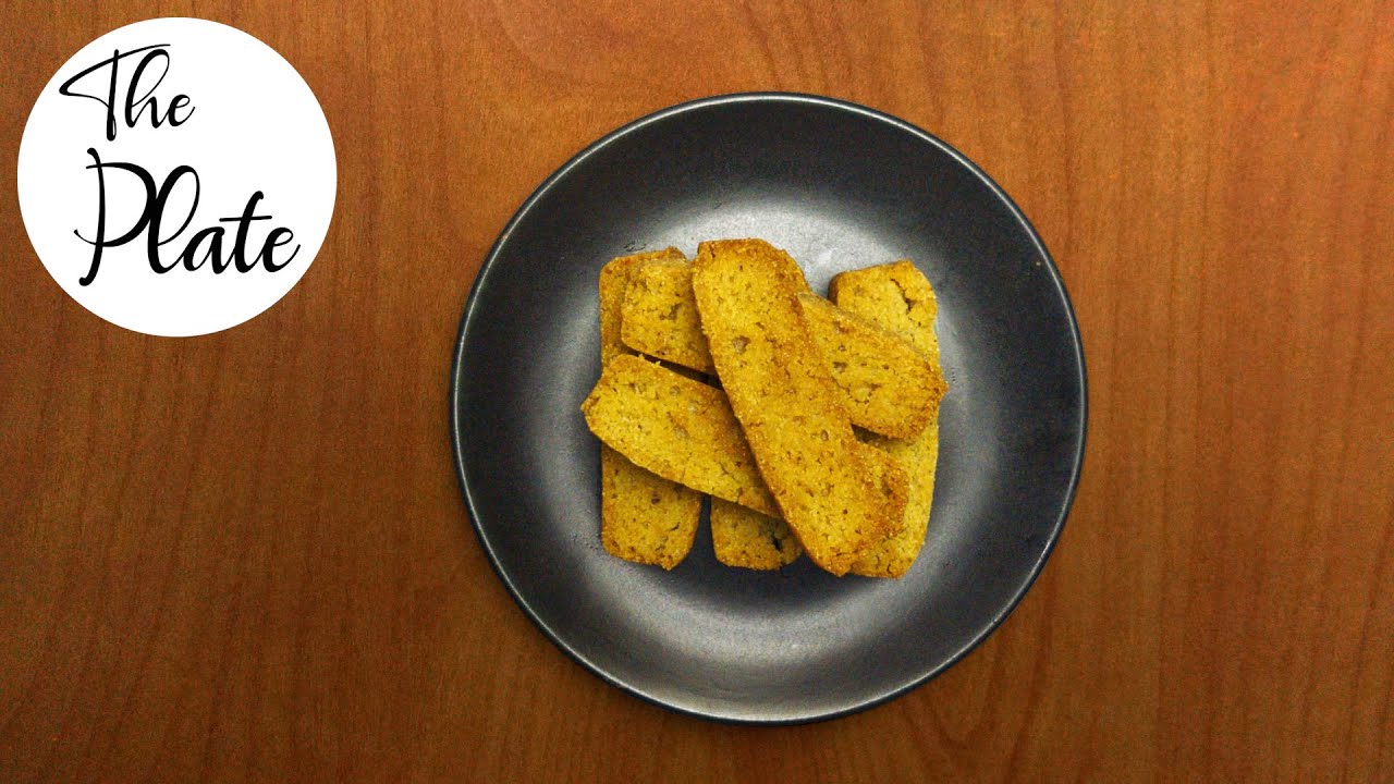 Eggless Semolina Rusk | Suji Rusk Recipe | The Plate - YouTube