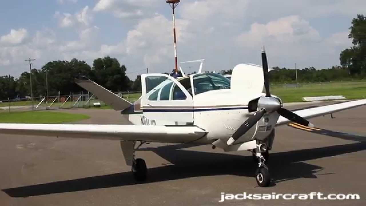 1967 Beechcraft V35 Bonanza -- N101JM - YouTube
