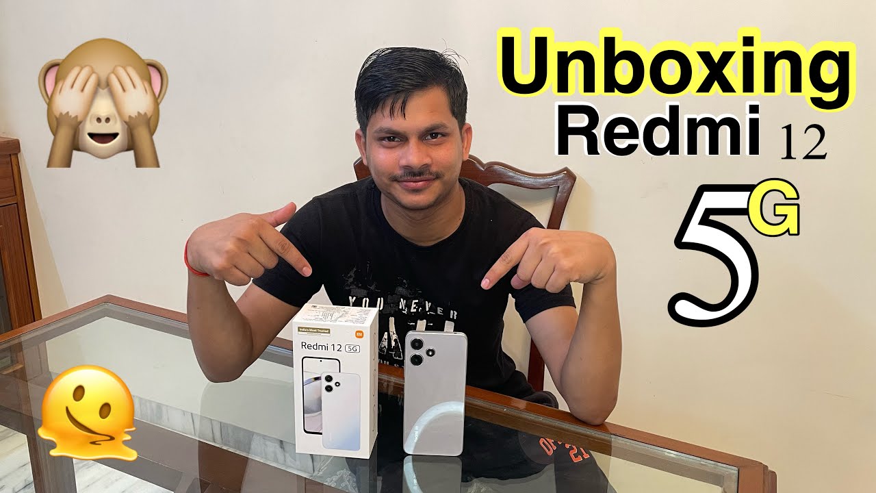 Redmi 12 5G unboxing , first impressions , first look 👀 Buy or not ...