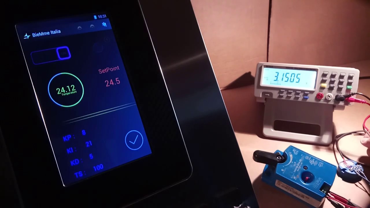 PID FUNCTION WITH HMI ANDROID - YouTube