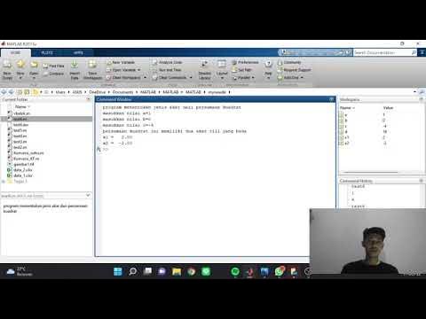 PEMROGRAMAN KOMPUTER PERSAMAAN KUADRAT ALDI SEPRIANSYAH 2101055 TEKNIK ...