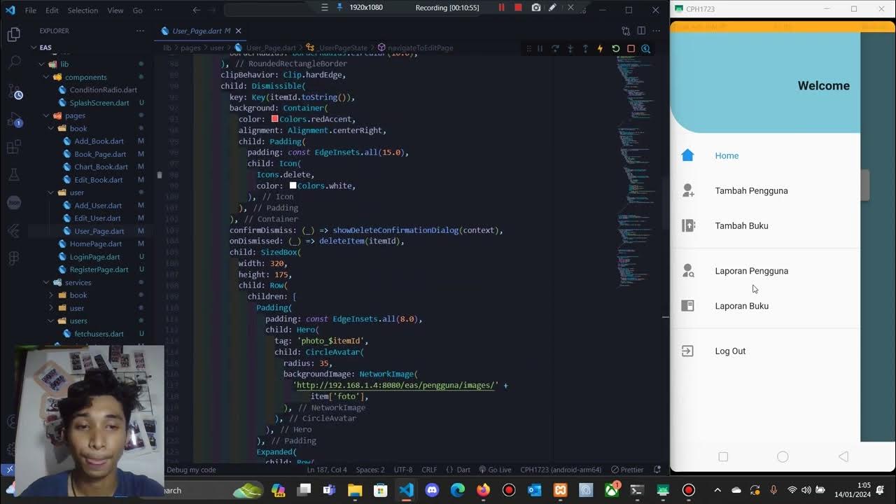 PAB - Flutter Book App - YouTube