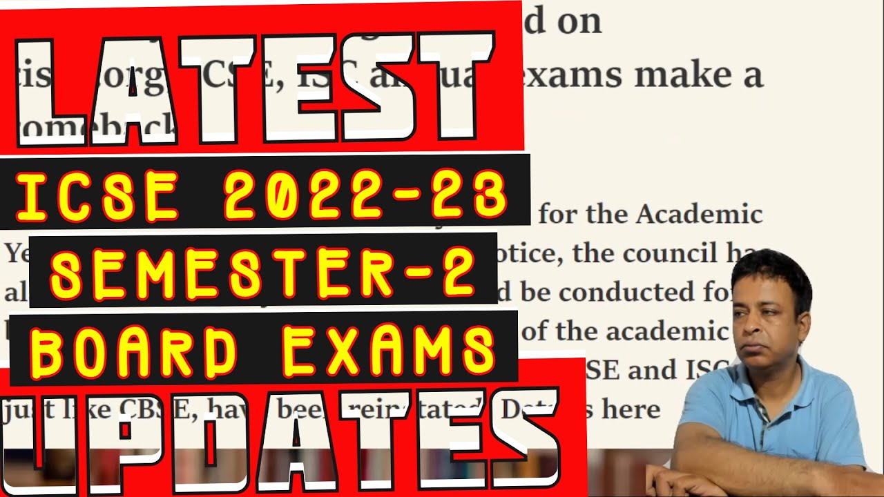 Latest CISCE Update 2022, How Copy Checking for ICSE/ISC 2022 is Being ...