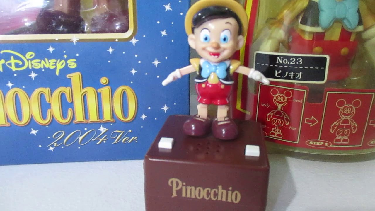 Pinocho Pop'n Step takara TOMY Disney - YouTube