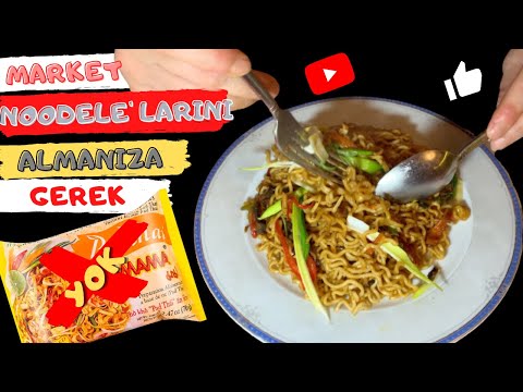 Evde Çin Makarnası Karidesli (Noodle) Nasıl Yapılır? | Bu noodle tarifi başka ama 🍝