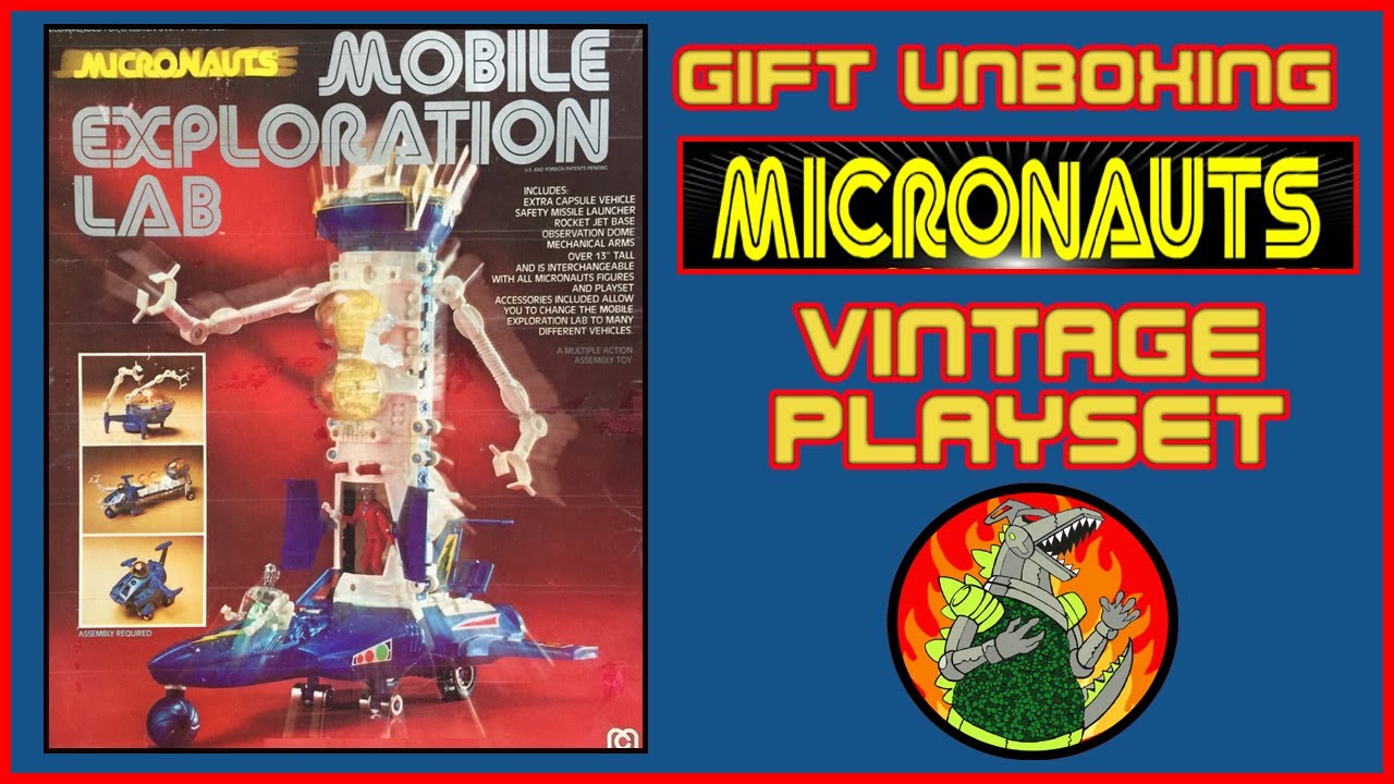 Vintage Micronauts Playset unboxing - YouTube