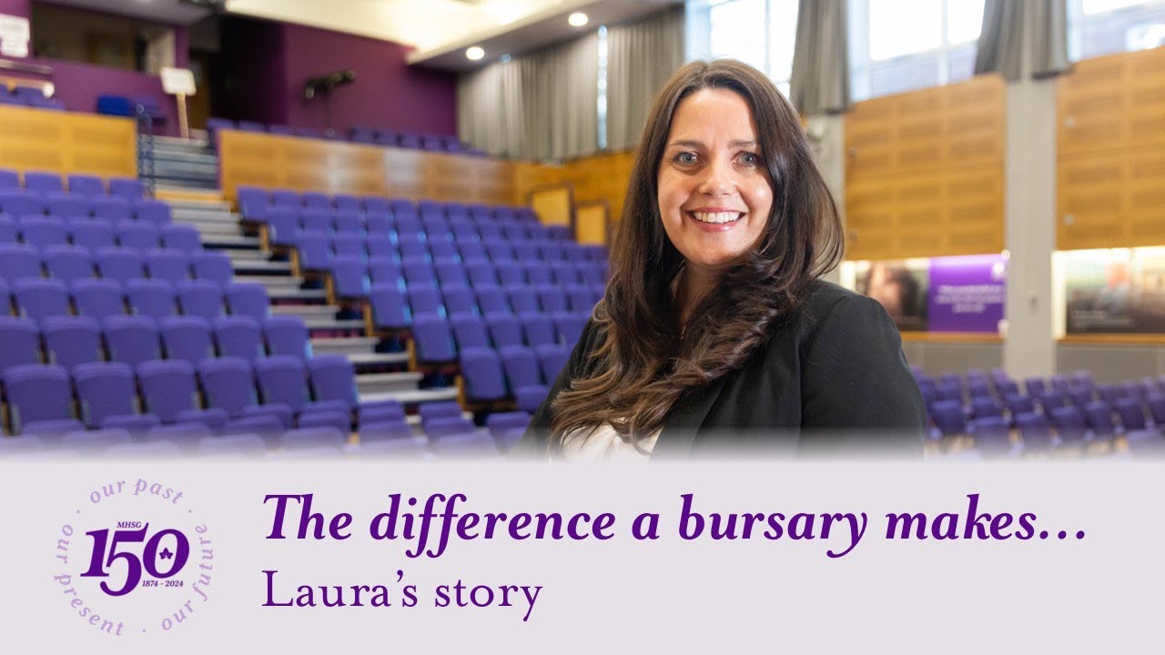 The difference a bursary makes... Laura E's story - YouTube