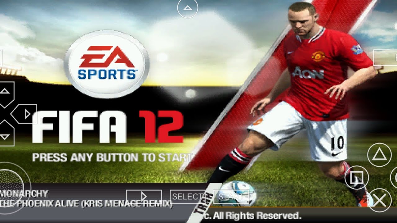 FIFA 12 PSP GAME PPSSPP EMULATOR LIVE STREAM - YouTube
