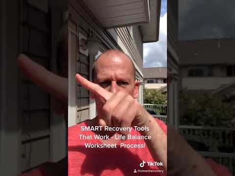 SMART Recovery Tools That Work - Life Balance Worksheet Process! : u ...