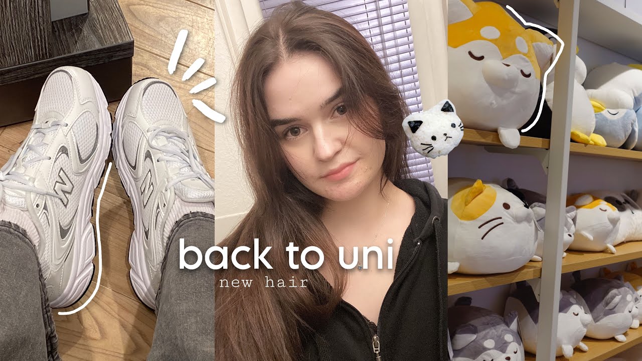 BACK TO UNI📑: new hair, school supply shopping, what´s in my bag ...